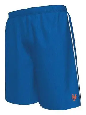 Majestic International Fanatics Branded New York Mets Mesh Shorts - Royal