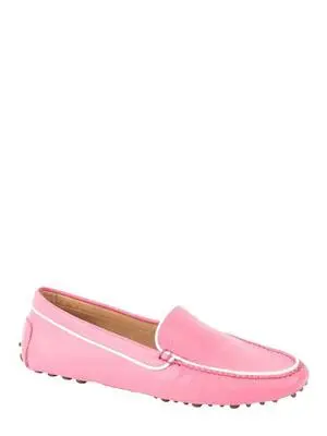 PATRICIA GREEN Jill Piped Driving Shoe - Hot Pink
