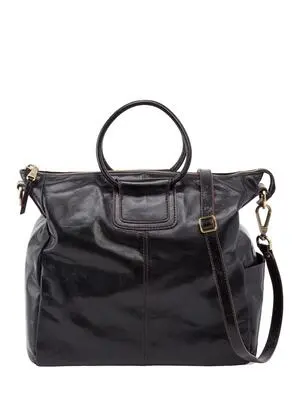 Hobo Sheila Large Satchel - Black