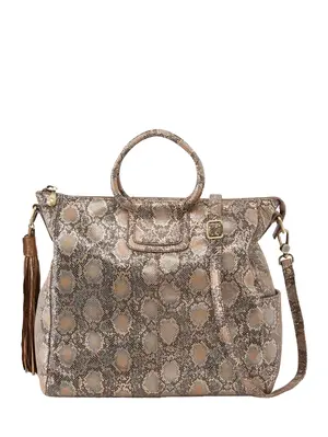 Hobo HOBO Sheila Large Satchel Metal Snake