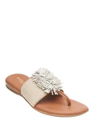 Andre Assous Novalee Featherweights™ Sandal - Beige Linen
