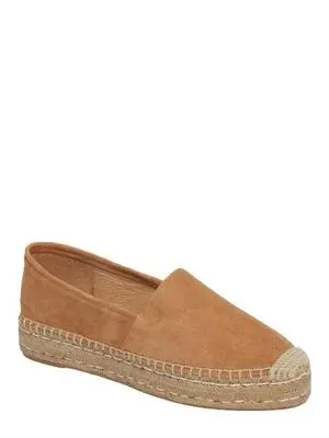 PATRICIA GREEN Abigail Espadrille Slip-on - Camel Leather
