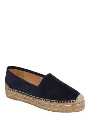 PATRICIA GREEN Abigail Espadrille Slip-on - Navy Leather
