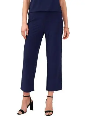 Chaus Chaus Wide Leg Crop Pants Navy 410