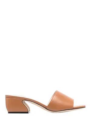 SERGIO ROSSI 45mm Sandals - Brown