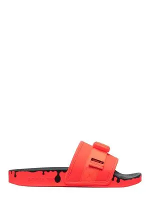 Adidas Adidas Pouchylette Flat Slides Orange