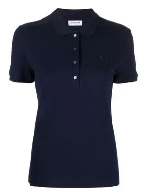 LACOSTE Lacoste Logo-Patch Polo Top