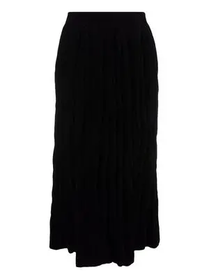 UMA WANG High-waisted Skirt - Black