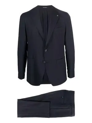 Tagliatore Single-breasted Tailored Suit - Blue