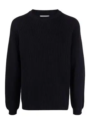 WOOLRICH Woolrich Ribbed-Knit Crew-Neck Jumper