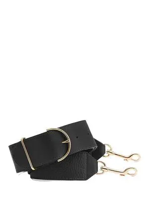 Cuyana Adjustable Wide Luggage Strap - Black