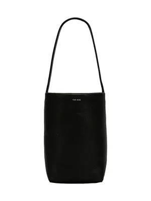 THE ROW Small North South Park Tote Bag Black Pld
