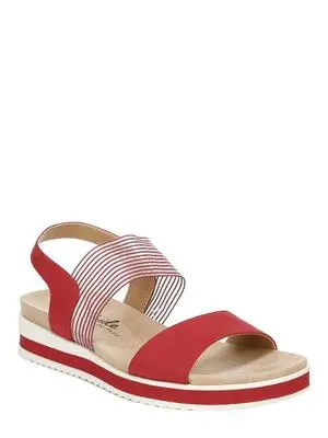 LIFESTRIDE LifeStride Zing Slingback Sandal Red