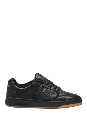 Saint Laurent Sl/61 Low-top Leather Sneakers - Nero