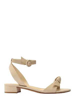 ALEXANDRE BIRMAN Alexandre Birman Clarita Ankle-Strap Sandals Eggshell