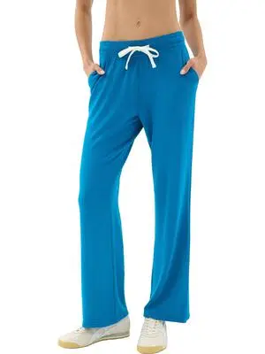 Splits59 Raven Fleece Track Pants - Stone Blue