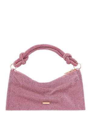 Cult Gaia Cult Gaia Hera Nano Crystal Shoulder Bag Pink