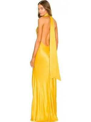 SAU LEE Penelope Gown - Gold