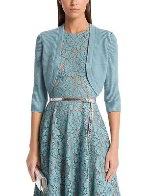 Michael Kors Cashmere Shrug Sweater - Seaglass