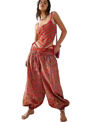 Free People Free People Bandana Top Red