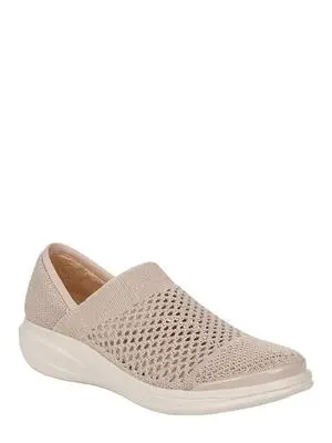 LIFESTRIDE Bzees Charlie Knit Slip-on Sneaker - Barely Beige Knit