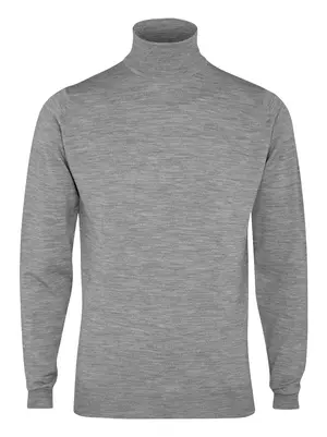 John Smedley John Smedley Cherwell Merino Wool Jumper Silver