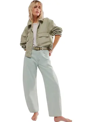 AGOLDE AGOLDE Luna Pieced Jeans Mint
