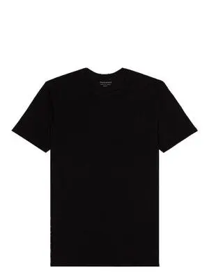 ALLSAINTS Figure Crew Tee In Black - Jet Black
