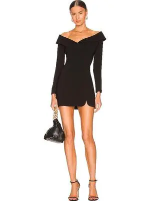 L'academie Indra Mini Dress - Black