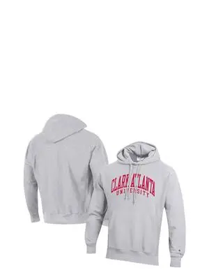 Champion Clark Atlanta University Panthers Tall Arch Pullover Hoodie - Gray
