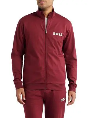 BOSS Ease Track Jacket - Red