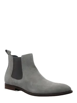 BLAKE MCKAY Blake Mckay York Suede Chelsea Boot Grey Suede