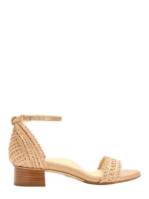 Sarah Flint Perfect Block Sandal 30 Almond Raffia