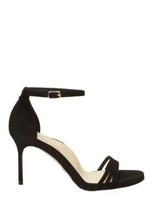 Sarah Flint Perfect Sandal 85 Black Suede