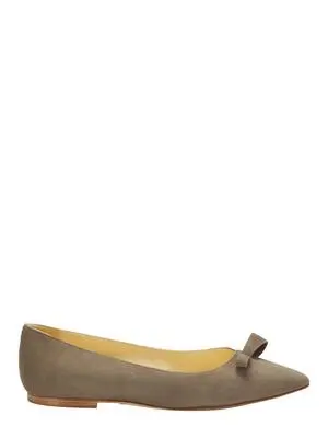 Sarah Flint Natalie Flat - Taupe Suede