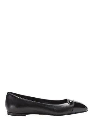 Sarah Flint SARAH FLINT Sacchetto Ballet Flat Black Nappa And Patent