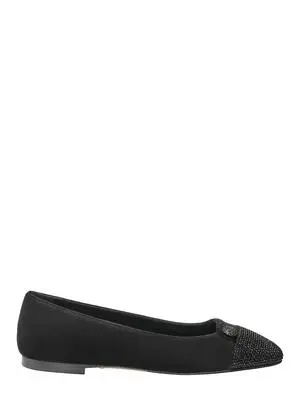 Sarah Flint SARAH FLINT Sacchetto Ballet Flat Black Velvet & Crystal