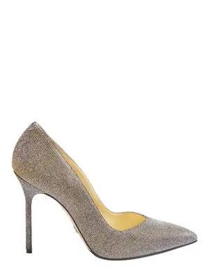 Sarah Flint Perfect Pump 100 Gunmetal Lame