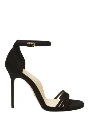 Sarah Flint Perfect Sandal 100 - Black Suede