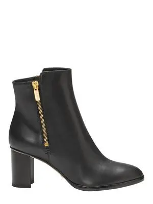 Sarah Flint Perfect Zip Bootie 70 - Black Calf