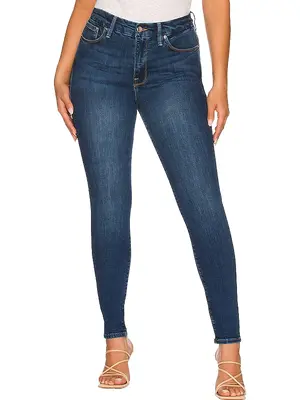Good American Good Legs Jeans Blue004