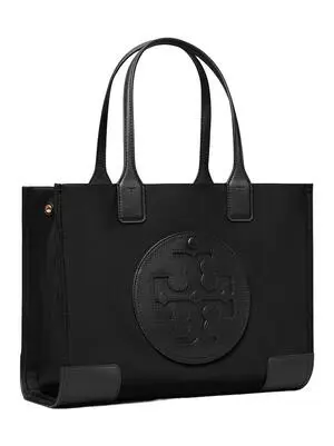 Tory Burch Tory Burch Small Ella Tote Bag Black