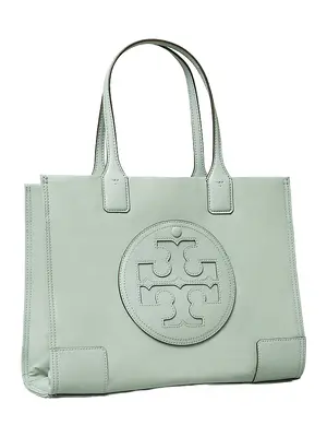 Tory Burch Tory Burch Small Ella Tote Bag Blue Celadon