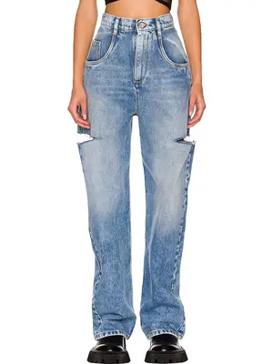MAISON MARGIELA 5 Pocket Side Slit Jeans - Denim