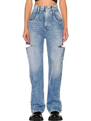 MAISON MARGIELA 5 Pocket Side Slit Jeans - Denim