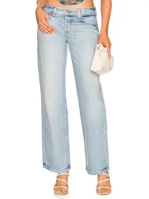 EB DENIM Low Rise Baggy Jeans - Laguna