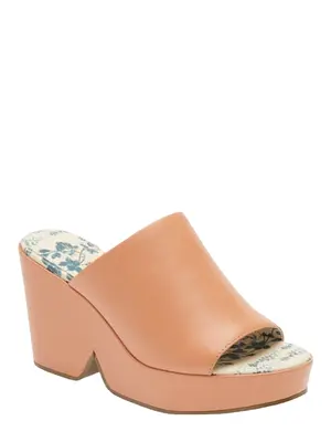 CECILIA NEW YORK CECILIA NEW YORK Wedge Slide Sandal Burt Sugar