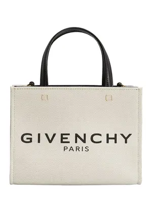 Givenchy Givenchy G-Tote Mini Shopper Beige/black