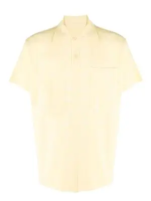 Jacquemus Jacquard-knit Polo Shirt - Yellow