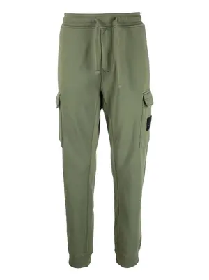 Stone Island Compass Badge Track Pants - Green